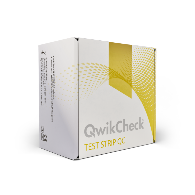 QwikCheck WBC/pH Test Strips Quality Control - Medical Electronic Systems
