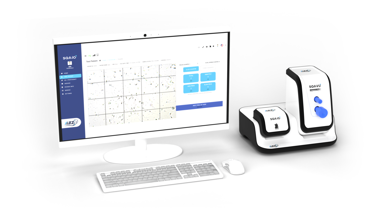 SQA-iO - Automated Semen Analyzer - Medical Electronic Systems