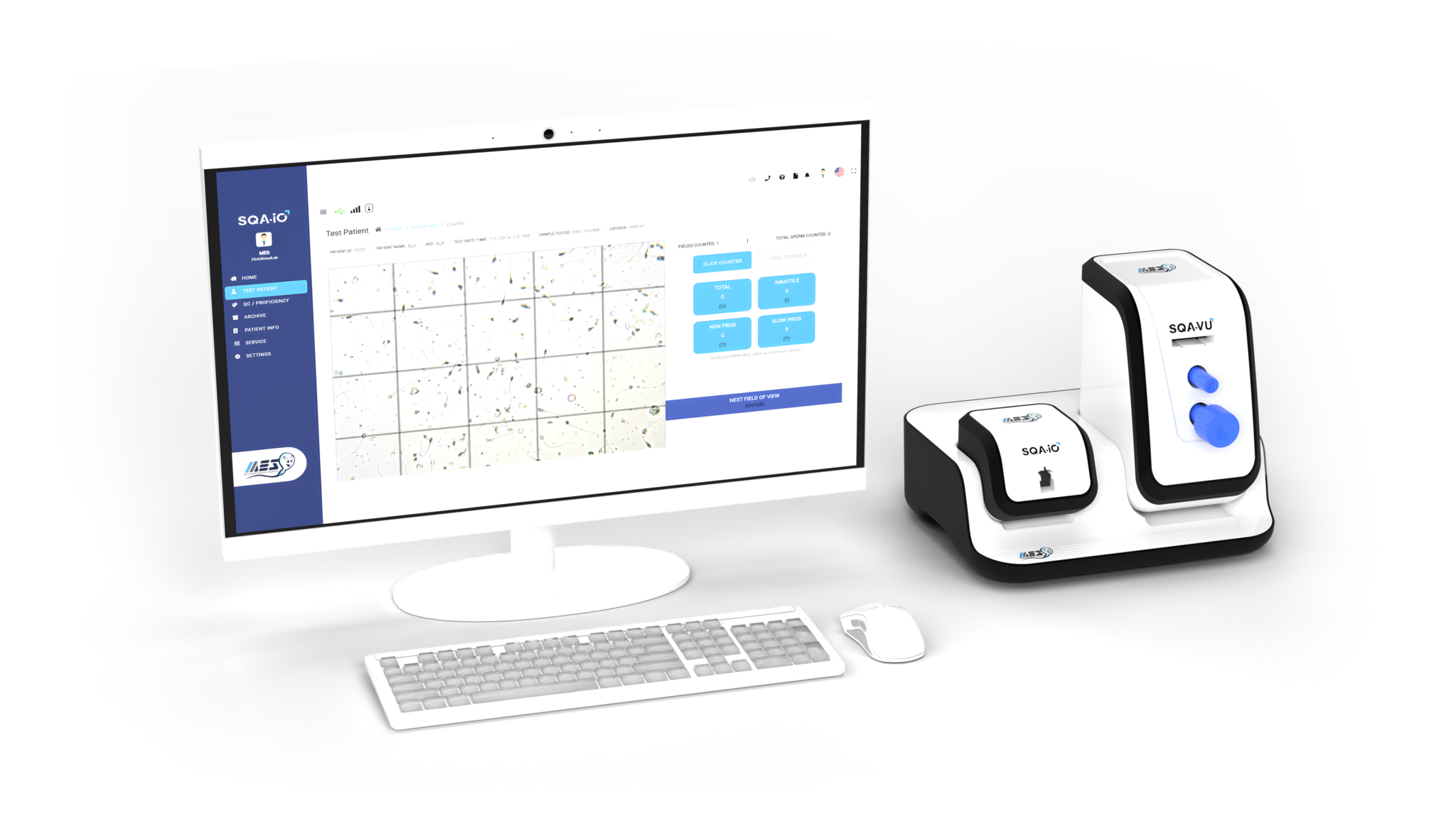 SQA-iO - Automated Semen Analyzer - Medical Electronic Systems