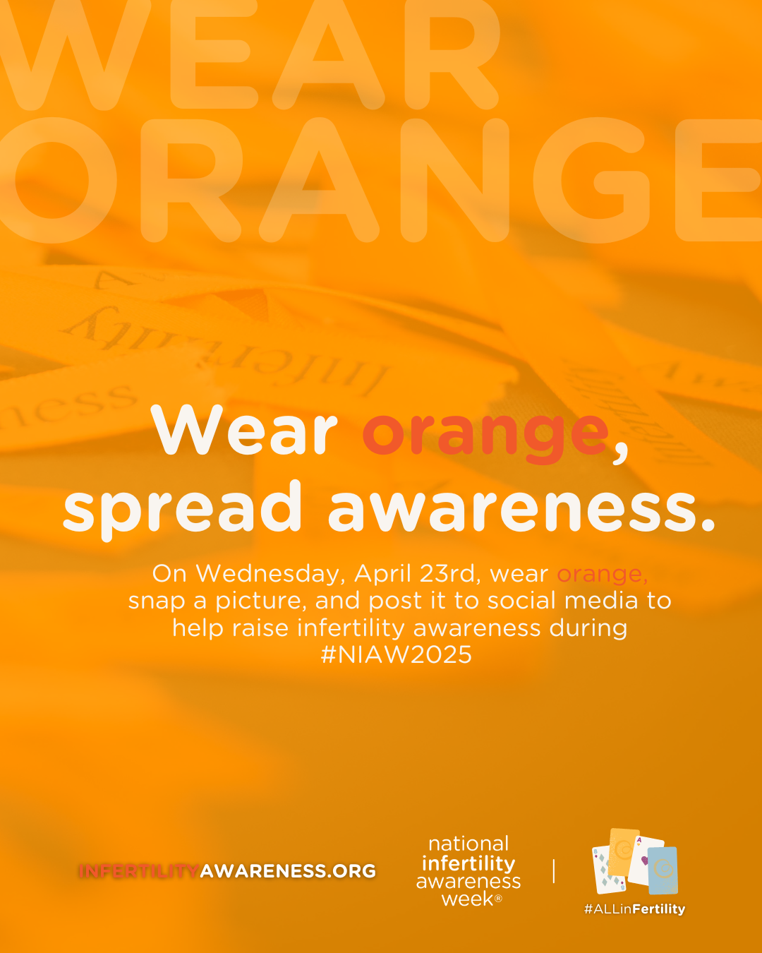 Wear Orange, Spread Awareness - Medical Electronic Systems